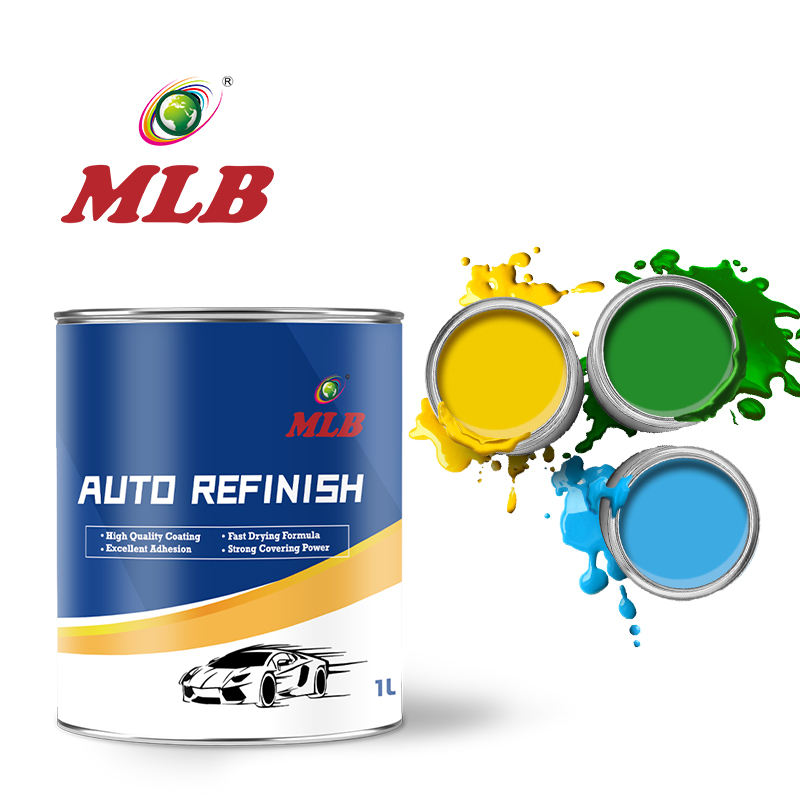 High Solid 1K Base Auto Refinish Coating Automotive Paint with High ...