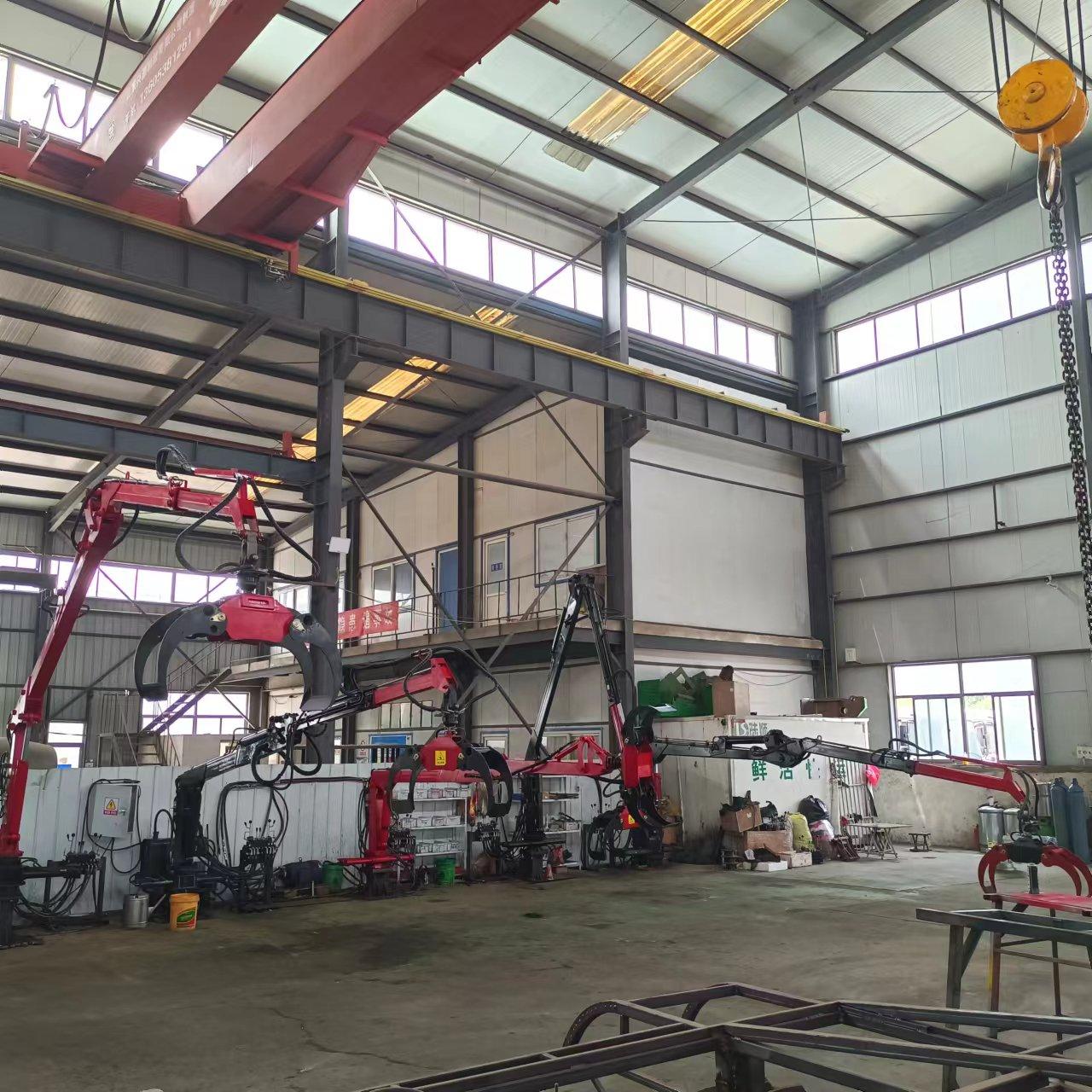 China made loader excavator rotary stone grab wood grab machine ...