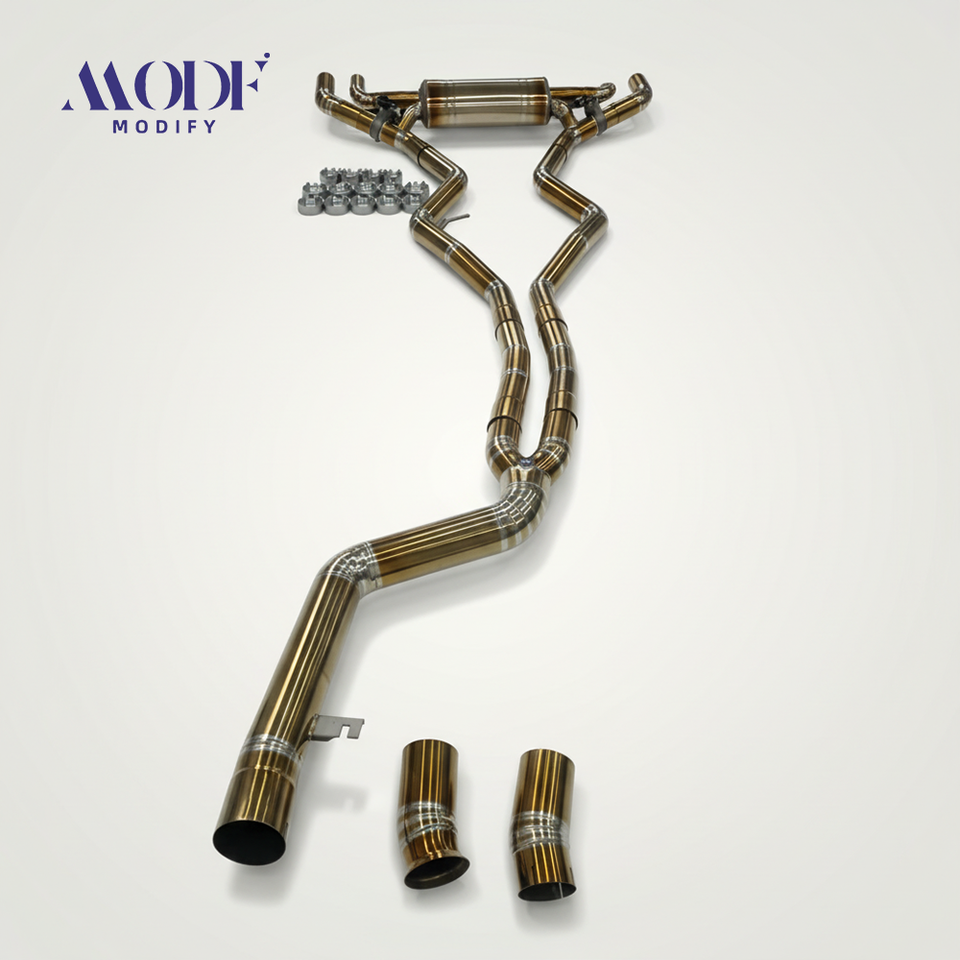 For BMW G42 M240i B58 Power Unit: Ultra-Light Titanium Sport Exhaust ...