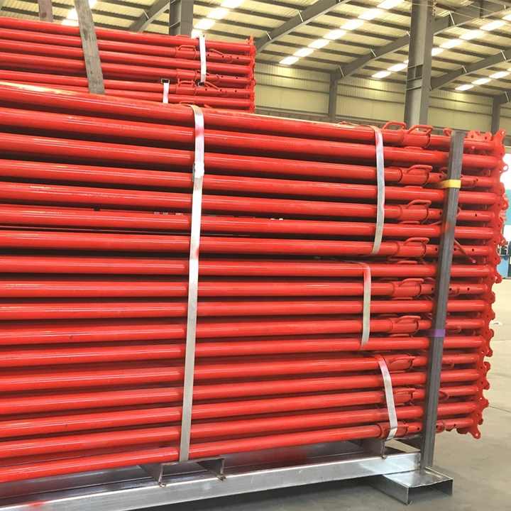 Building Scaffold Support Adjustable Galvanized Steel Support Template ...