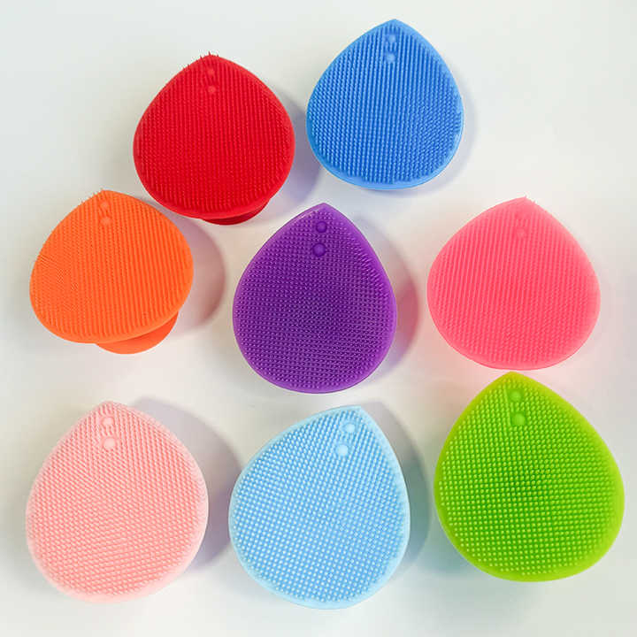 Wholesale Mini Silicone Face Scrubbers Tool Face Cleanser Massager ...