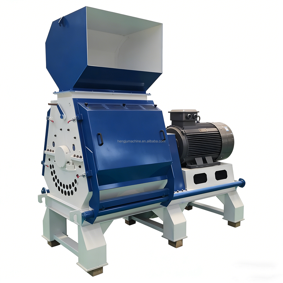 Wood Waste Hammer Mill Crusher Grinder Equipment Wood Chip Hammer Mill ...