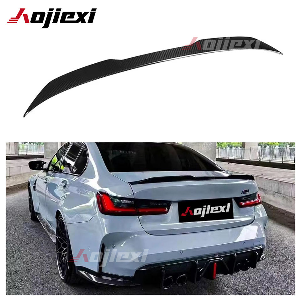 PRO Style Carbon Fiber Rear Spoiler for BMW 3 Series G20 G80 M3 2019 ...