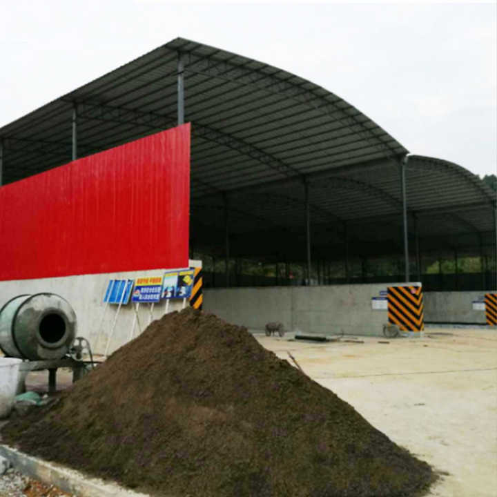 Outdoor Steel Processing Shed, Temporary Iron Sheet Rain Shelter ...
