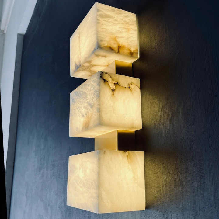 Spanish Marble Alabaster Decorative Wall Sconce Light Night Lamp ...