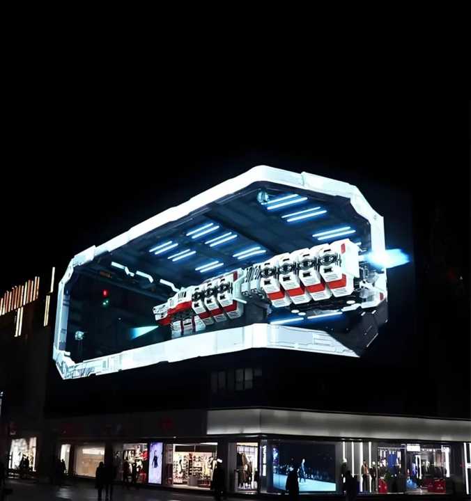 Outdoor Waterproof 3D LED Video Wall - P10 HD Display