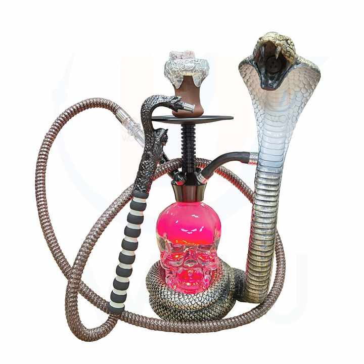 Snake Shisha Pot Hookah Mouthpiece - Customizable Accessory