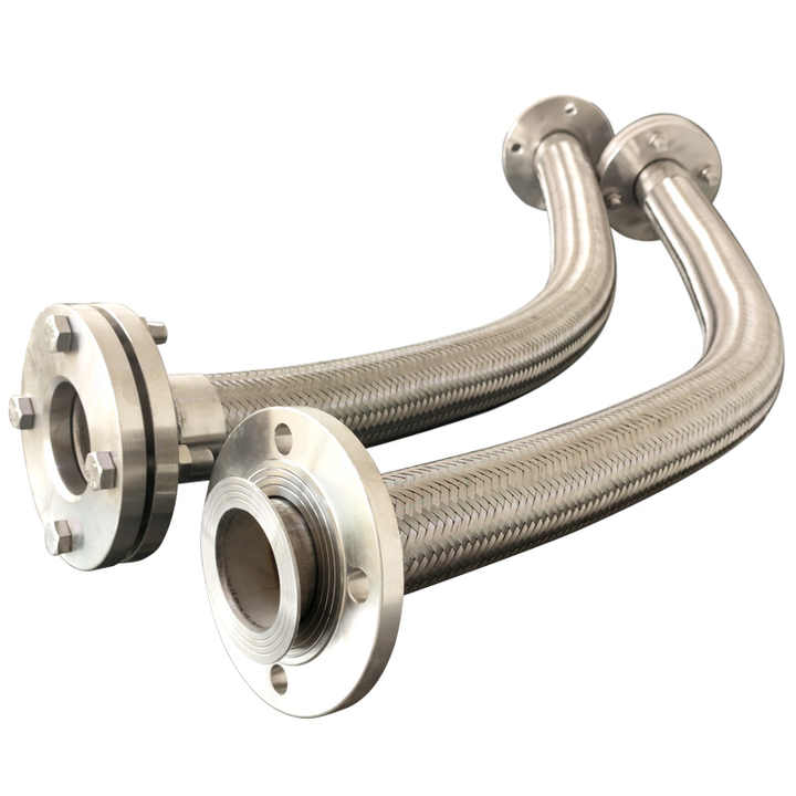 Industrial Stainless Steel Flexible Hose SS304 Braided Metal Pipe with ...