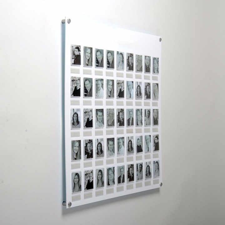 Customizable Wall Mounted Acrylic Photo Board - Yageli