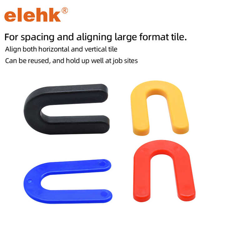 ELEHK Plastic Shims Horseshoe Shims U Shaped Tile Spacers for Leveling ...