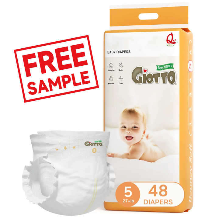 GIOTTO Diapers - Absorbent, Chlorine-Free Nappies