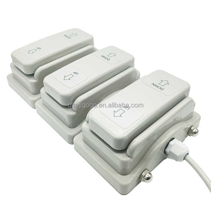 Medical Hospital Bed Remote Control Actuator Hand Control