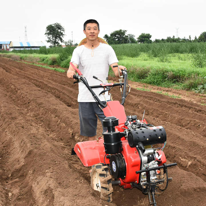 Jinlonglutai Walk Behind Tractor - Versatile Agricultural Tool