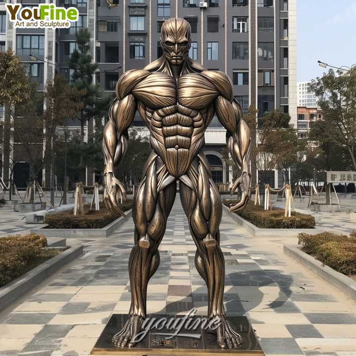Life Size Bronze Muscle Man Bodybuilding Statue| Alibaba.com