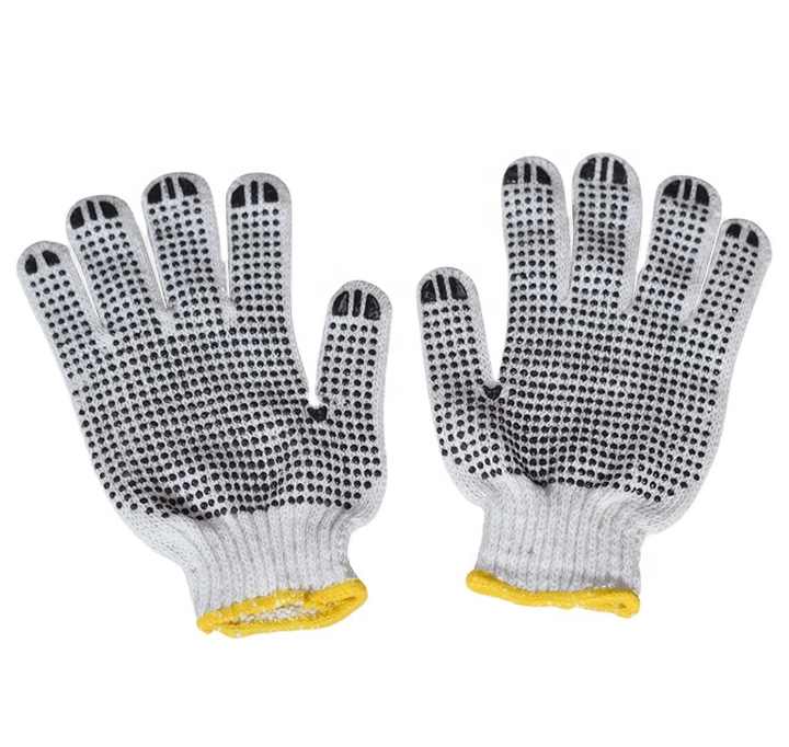 IMPA Code 190103 Gloves Cotton Working Non Slip Dots For Marine Ship ...