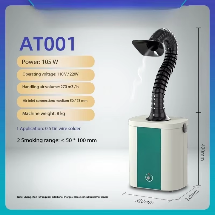 Mobile Welding Fume Extractor Laboratory Chemical Fume Extractor ...
