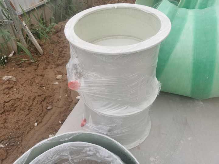 Custom FRP (Fiberglass) Pipe Fittings Short Connection Elbow Flange Air ...