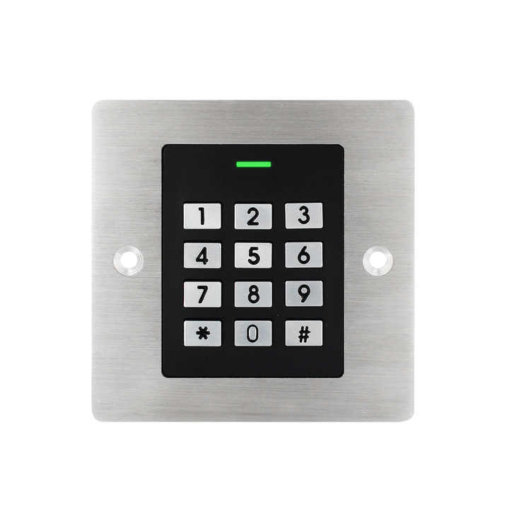 Stainless Steel Waterproof Keypad Standalone Access Controller 125KHz ...
