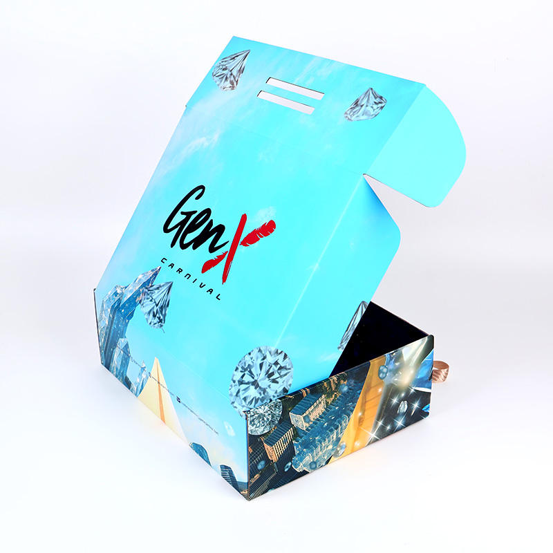 Glamorous Beauty Salon Promotional Paper Boxes Custom Logo Hair Care ...