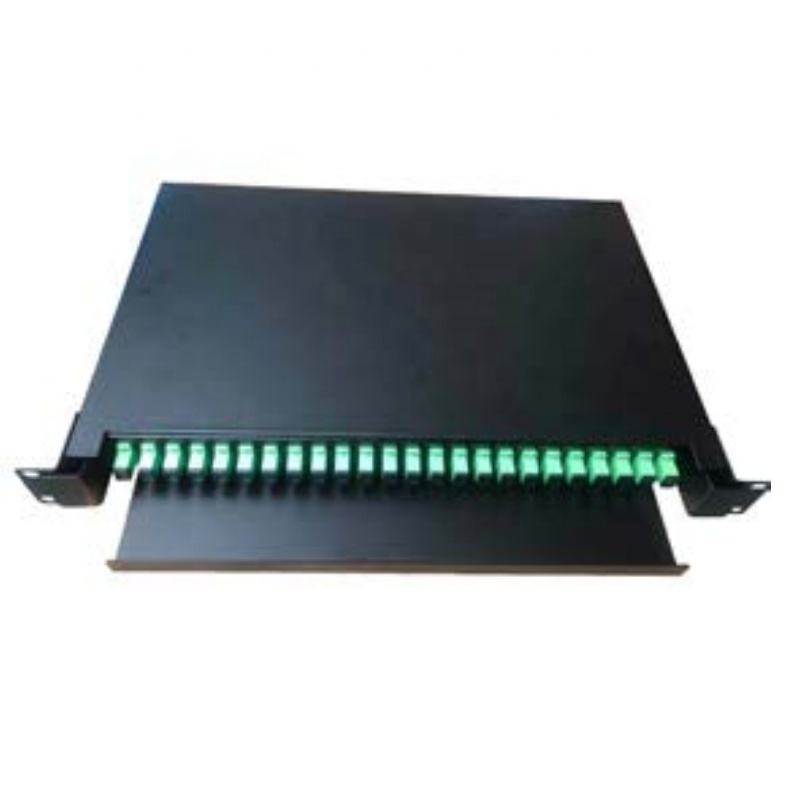 24/48/96 Port Stainless Steel 1U/2U ODF Fiber Optic Patch Panel for ...