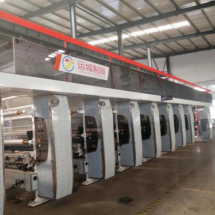 Multifunctional Roll BOPP Rotogravure Printing Machine For Sale China ...