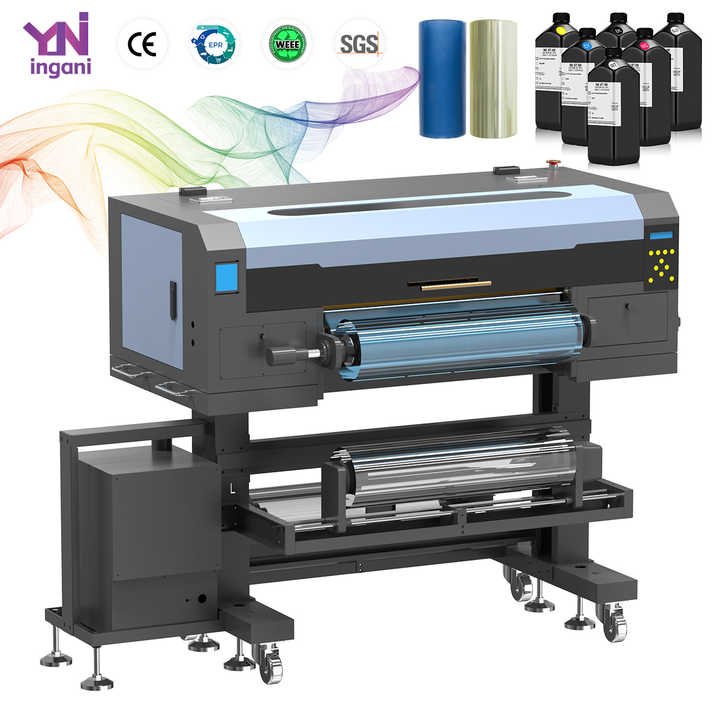 Ingani UV Printer Single Head I3200 Head UV DTF Sticker Printer Machine 60cm I3200 UV DTF ...