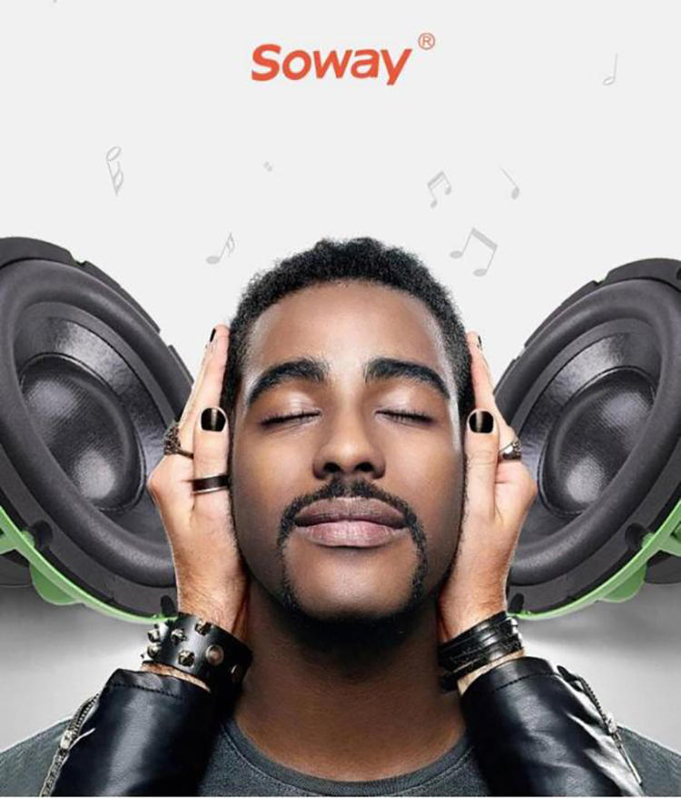 SOWAY 8-20 Inch Subwoofer Speaker 4-8 Ohm 600-6000W Hi-Fi Bass Audio ...