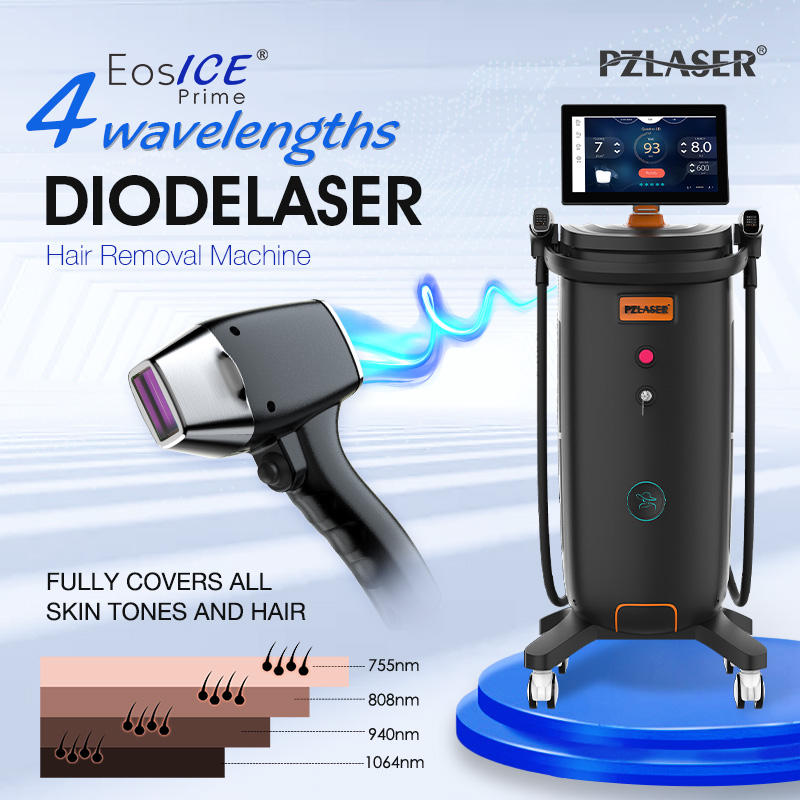 Eos ICE Top Configuration 808 nm 4 Wave Diode Laser Hair Removal ...