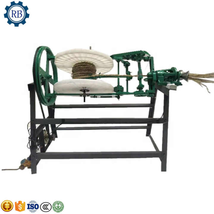 Semi Automatic Machine for Weaving Rope Rice Straw Rope Making Braiding ...