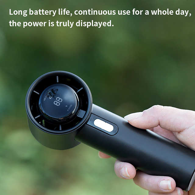 WX638 High Speed Handheld Fan - Portable & Efficient Cooling