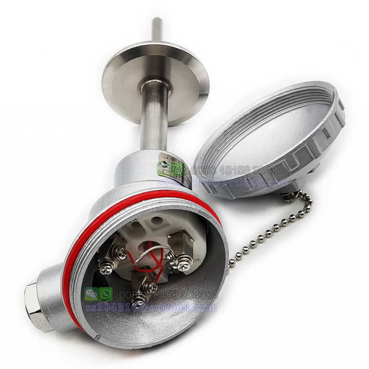 WZPK-436 PT100 Sheath RTD Temperature Sensor with Tri Clamp