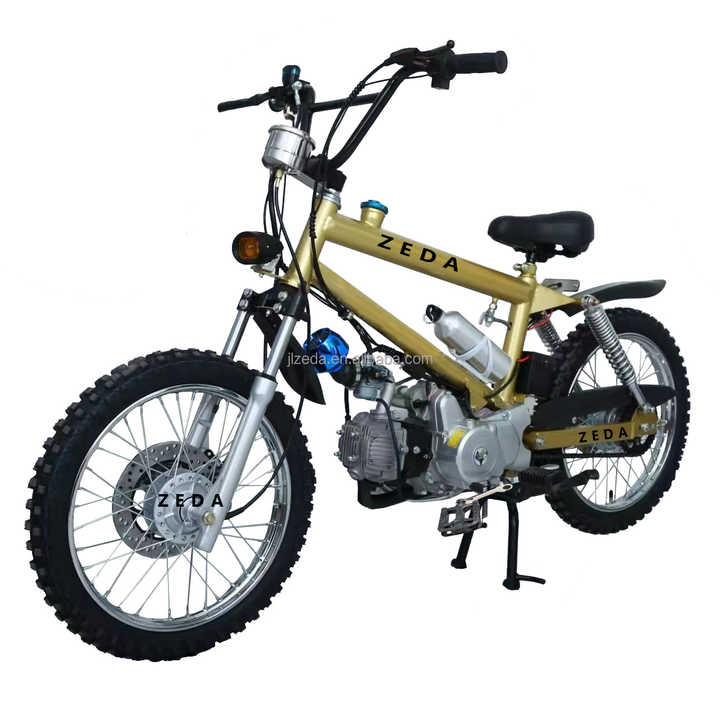4 Stroke 70cc Motorized Bicycle - 17inch Gas Scooter