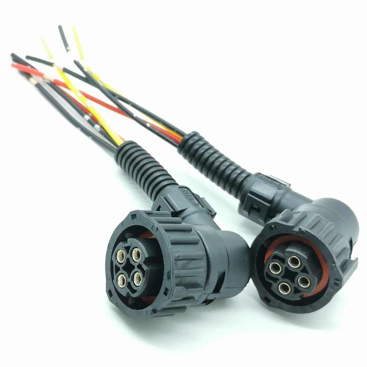 J6 Plug Headlight Fog Lamp Plug Seven Holes Tail Light Oil Float ...