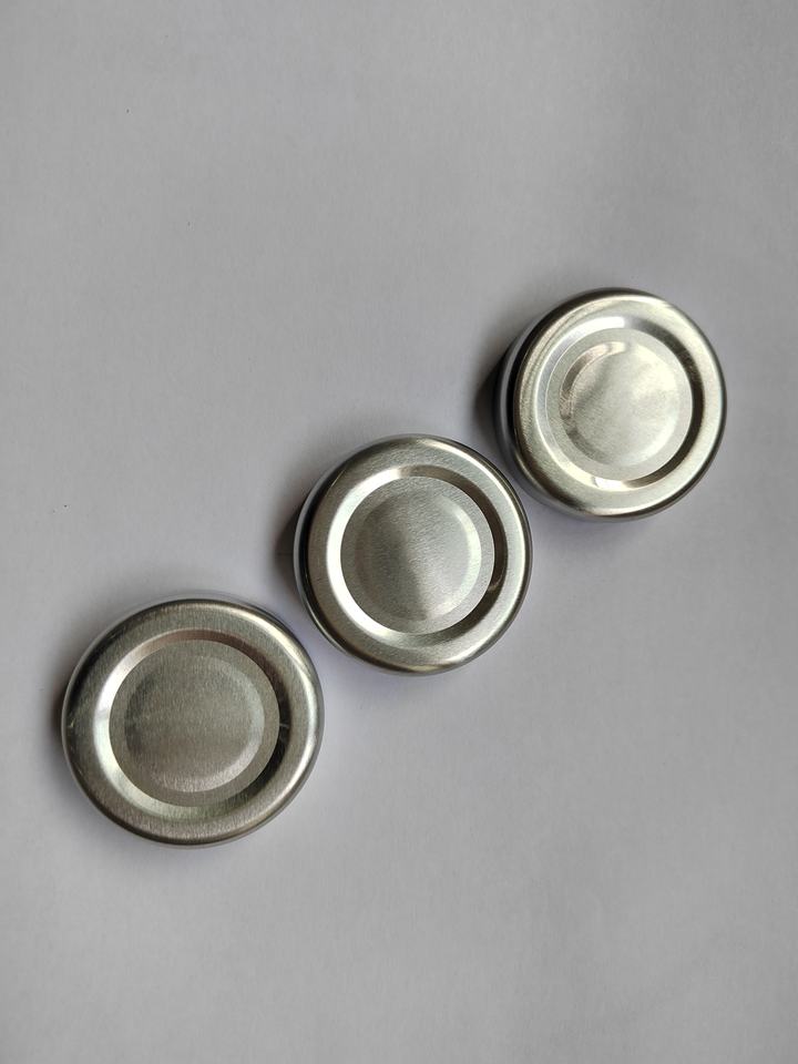 Metal Lid With Vacuum Safety Knob Juice, Soda, Hot Sauce Twist off Lids ...