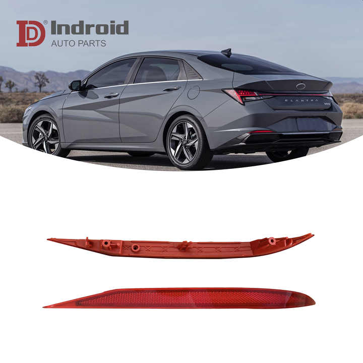 Luz reflectora para coche, lámpara de parachoques trasero para Hyundai ...