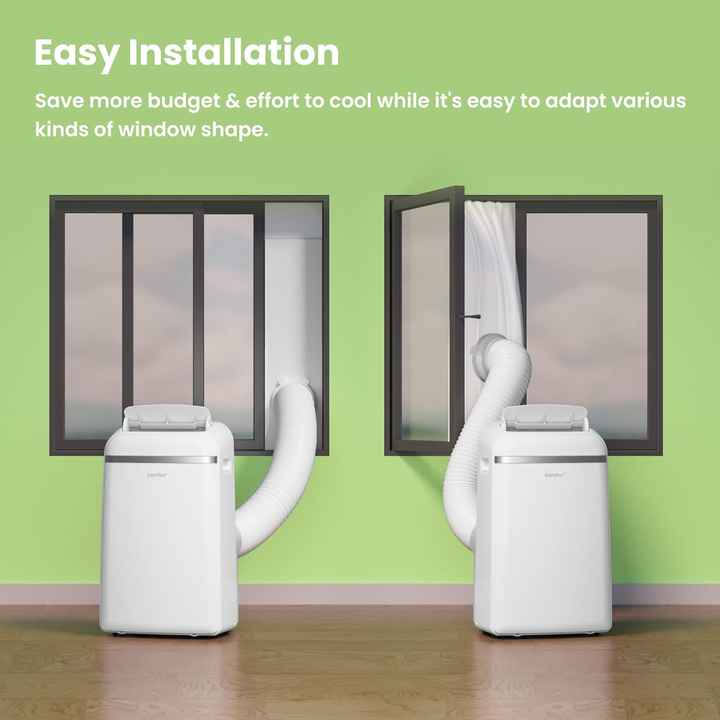 Midea Class A+++ Portable Air Conditioners 10000btu 220v R290 White ...