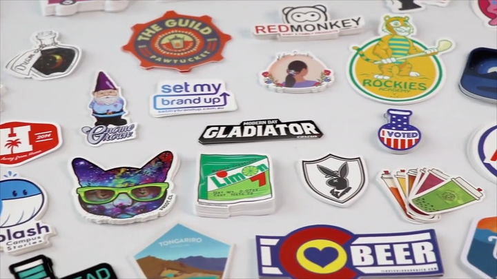 Die Cut Vinyl Stickers - Customizable, Durable, and Waterproof