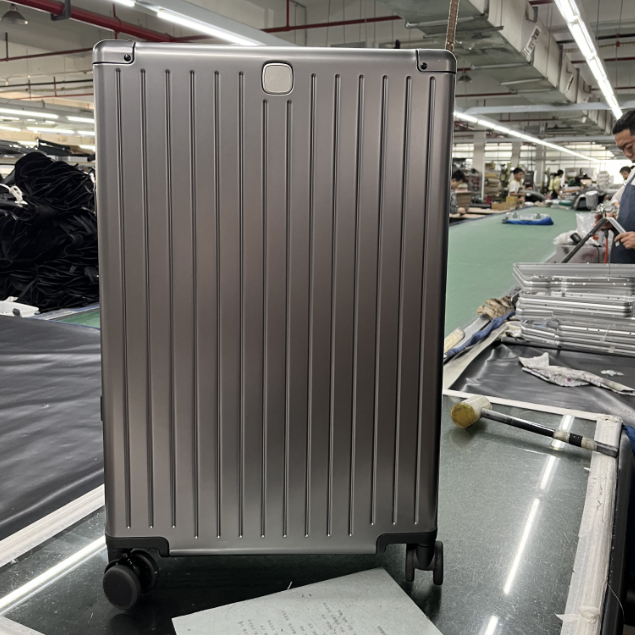 High-End Business Full Aluminum Suitcase 20"-29" TSA Approved Brake ...