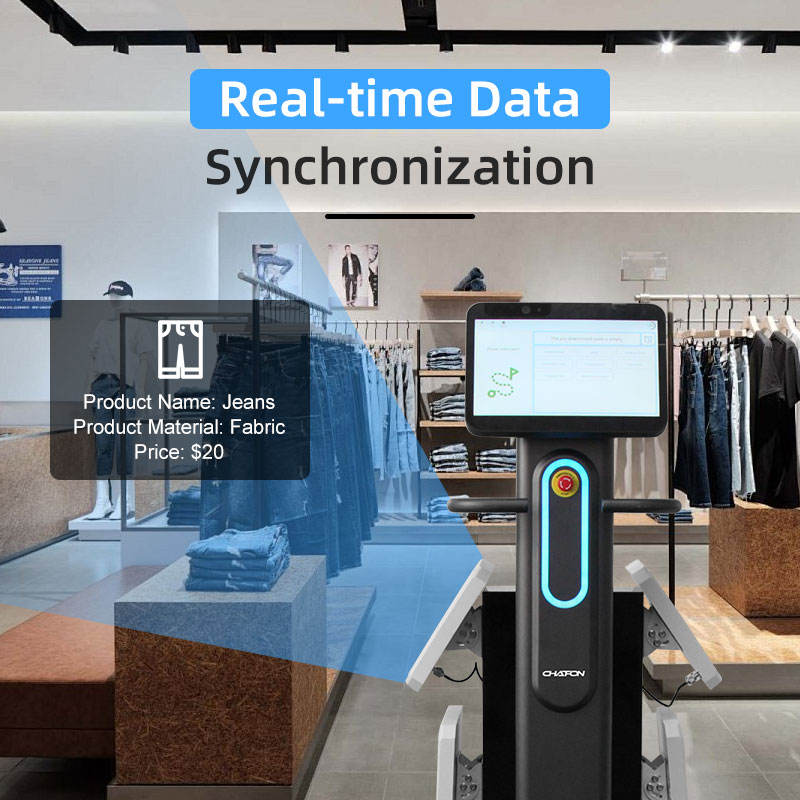 CHAFON W100 Android RFID Robot for Automatic Warehouse Inventory
