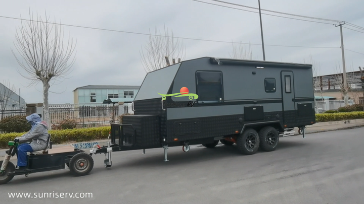 Customized Mobile Travel Trailer With Separated Dry Bathroom Sunrise Rv ...