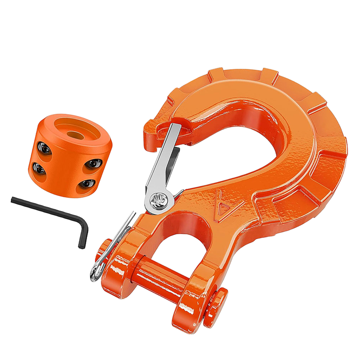 OEM 4x4 ATV UTV Recovery Winch Hooks Electric Galvanized & Powder ...