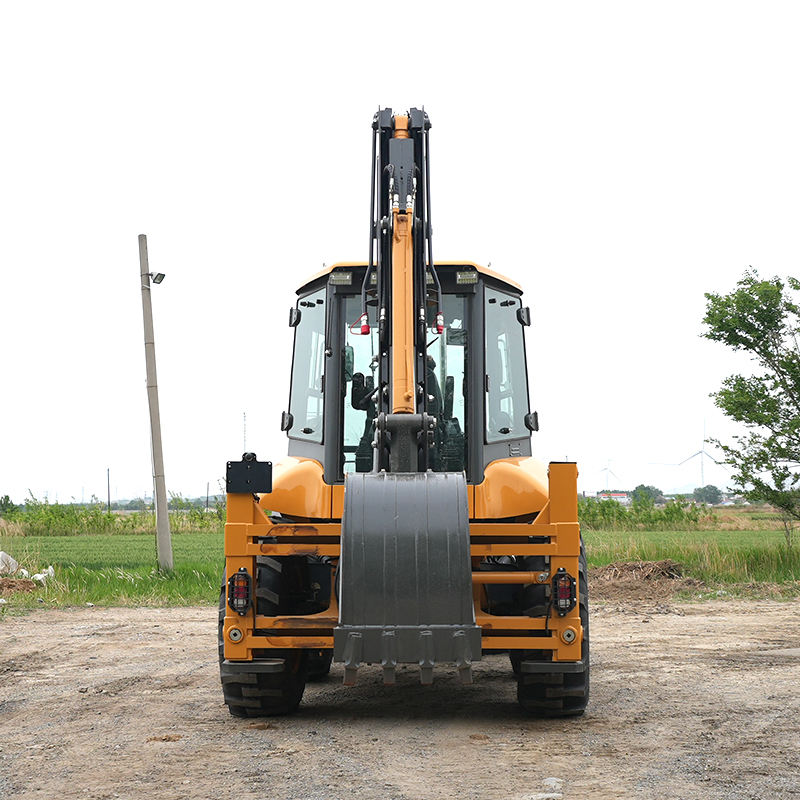 High Idle Stability Commercial Backhoe Mini Loader Tractor Cheap ...