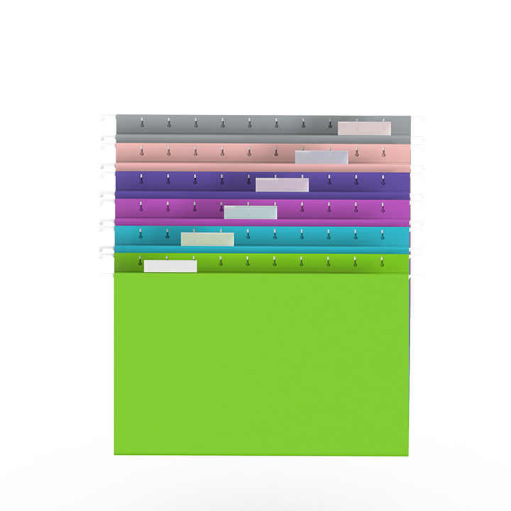 Home and Office Color Coded File Reinforced Hanging File Folders ...