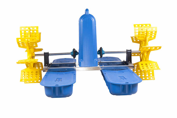 China 0.75kw 1hp Fish Shrimp Pond Farming Paddle Water Wheel ...