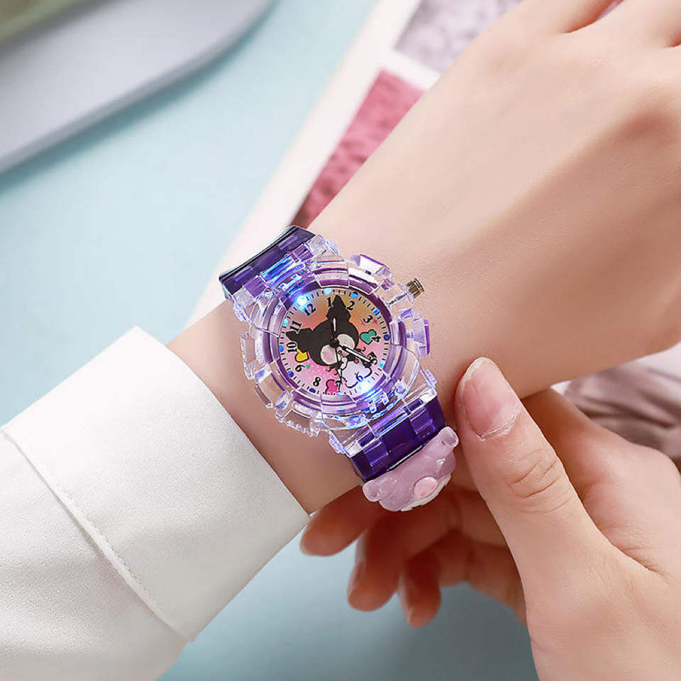 LED Light Watch for Kids Sanried Cartoon 3D Watch Students Creative ...