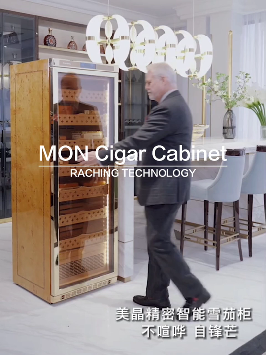 Constant Humidity and Temperature Cigar Showcase MON800A MON1800A ...