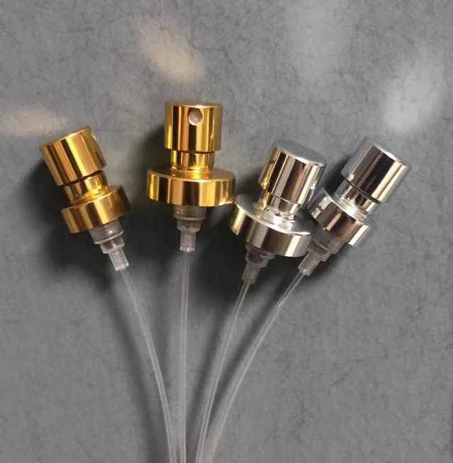 FEA 15 18mm 20mm Silver Gold Fine Mist Sprayer Aluminium Perfume Pump