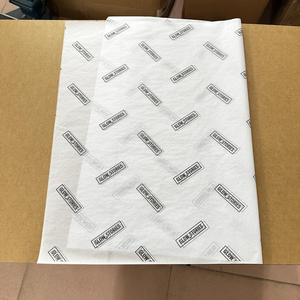 Customized Recyclable White Tissue Wrapping Paper for Clothing ...