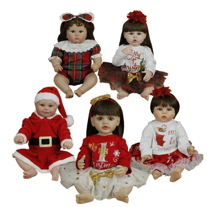 Lifereborn Christmas Reborn Baby Dolls Toddler Princess Girl Beautiful ...