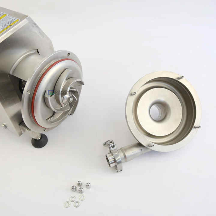 Stainless Steel SS304 SS316L Food Grade Milk Liquid Transfer Sanitary Centrifugal Pump| Alibaba.com